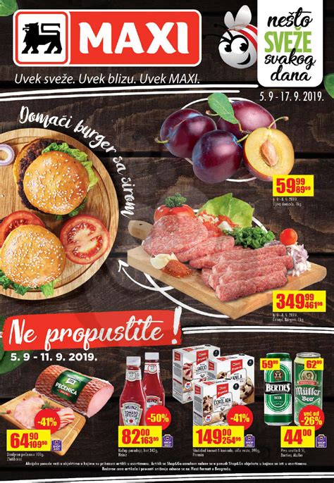 Maxi Katalog Akcija 0509 17092019 Kuda U Kupovinu