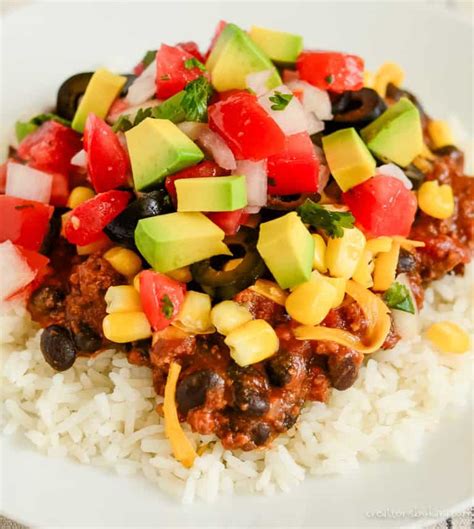 Easy Ground Beef Mexican Haystack Recipe Creations By Kara