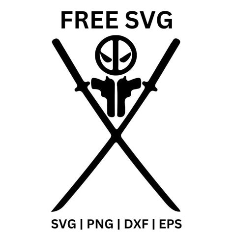 Download 25 Free Deadpool Svg Cut Files For Cricut And Silhouette