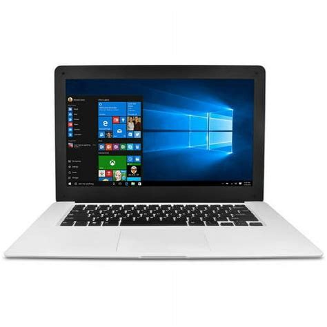 Ematic 14 1 Laptop Pc With Intel Atom Quad Core Processor 2gb Memory 32gb Flash Storage And
