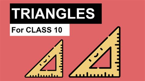 Triangles Class 10