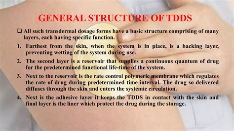 Transdermal Drug Delivery System Tdds Its Formulation And Evaluation