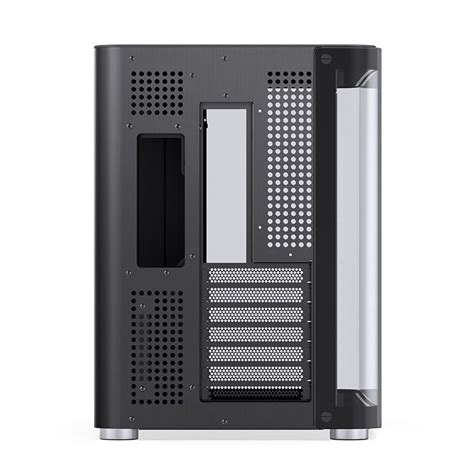 Jonsbo Tk 2 Black 黑色 無立柱側透全景 Atx Case 支援背插式主機板 Tk2 Bk