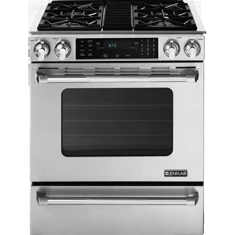 Jenn Air Jgs8860bdp 30 Pro Style Slide In Gas Range With 4 Sealed