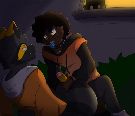 Rule 34 Absurd Res Alex Kitsune Anthro Condom Duo Hi Res Lagomorph