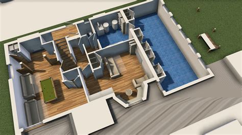 11 09 Basement Opt1 10192017 3d Model By Cadaxx Design Cadaxx
