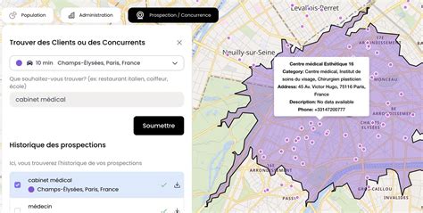 Zone De Chalandise Isochrone Ou Isométrique