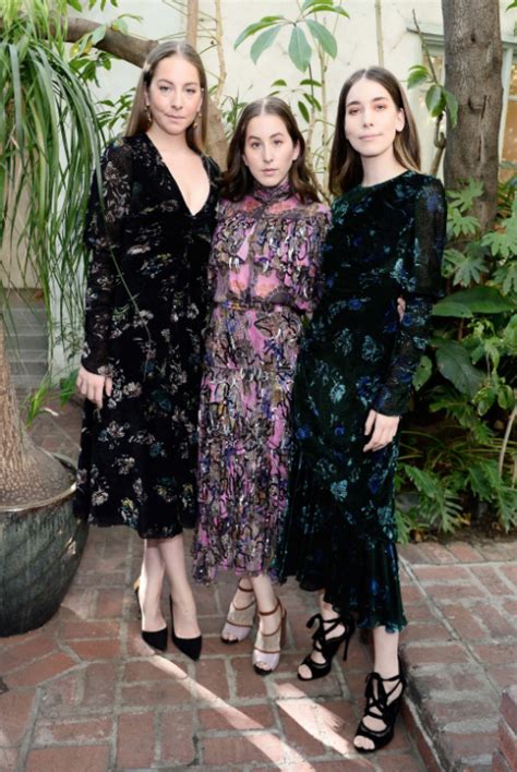 Danielle Hain Far Right Wearing Freya In Navy Fashion Vogue
