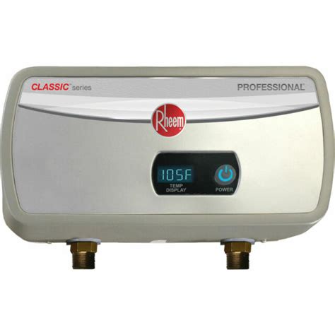 Rheem Tankless Water Heater Price And Costs For Installation Gas And Electric