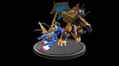 Wargreymon Vs Metalgarurumon