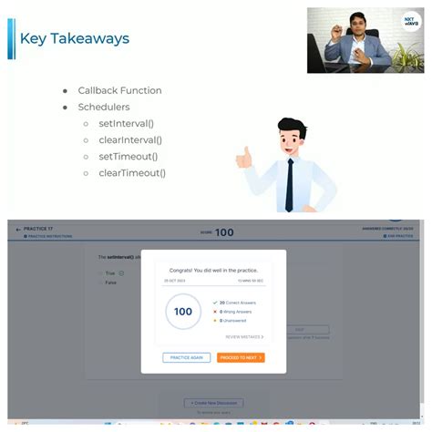 Learned About Callback Andschedullars Methods With Nxtwave Bhukya Sandeep Naik Posted On The