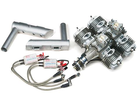 Dle 222 Four Cylinder Petrol Engine V3 Dle222 Kings Lynn Model Shop