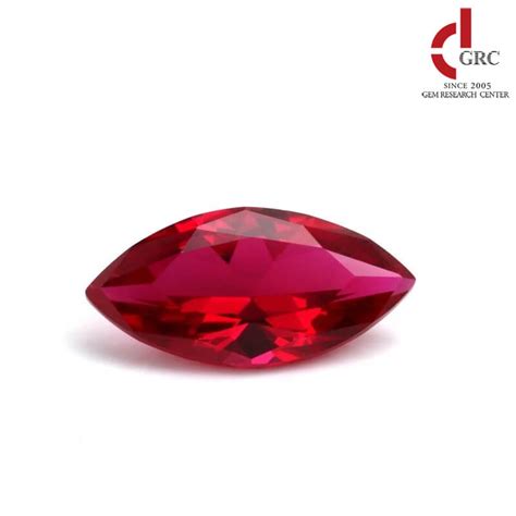 Shop Agl Certified Marquise Cut Lab Grown Ruby Online