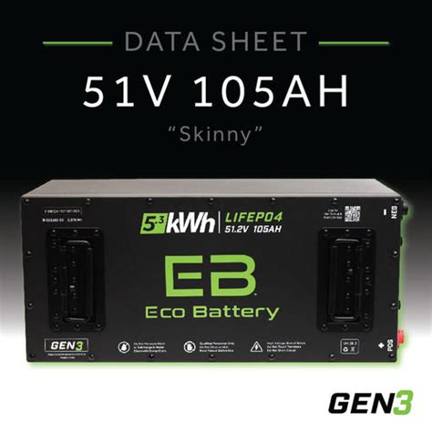 Data Sheets Eco Battery