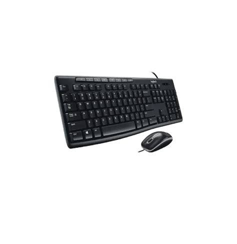 Logitech 920 002714 Mk200 Wired Media Combo Keyboard And Mouse
