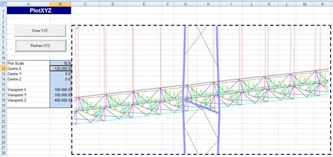 Drawing In Excel 9 Perspective Projection Newton Excel Bach Not