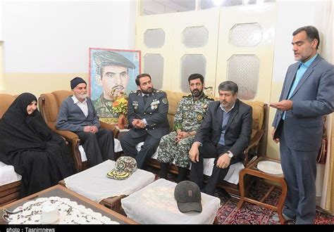 دیدار امیر اسماعیلی با سه خانواده شهید دامغانی به روایت تصویر تسنیم