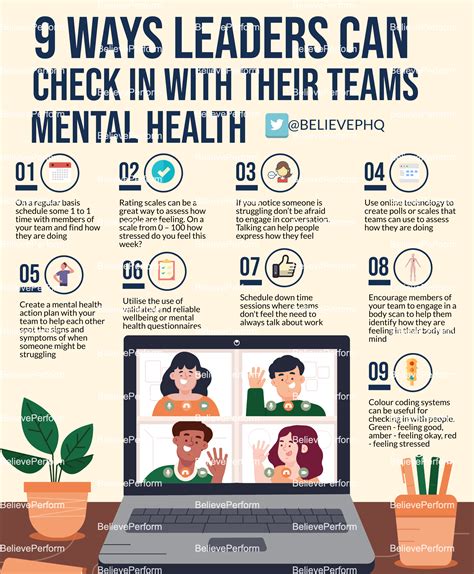 9 Ways Leaders Can Check In With Their Teams Mental Health