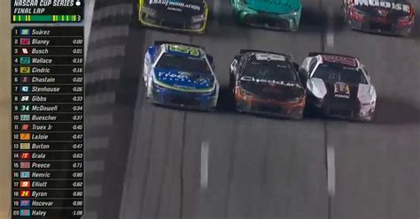 Daniel Suárez Wins Three Wide Photo Finish In Ambetter Health 400 At Atlanta