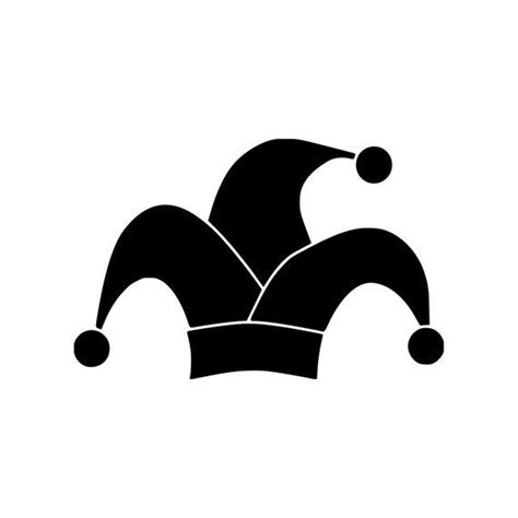 Jester Hat Vinyl Decal Sticker Jesters Cap Fool V1 Etsy