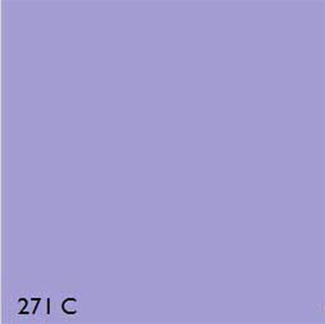 Pantone 271c Blue Range