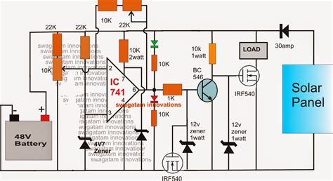 Solar Panel 12v Battery Charger Circuit Diagram At Michael Gates Blog