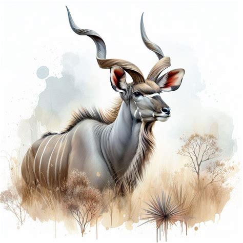 Majestic Kudu Digital Images Etsy