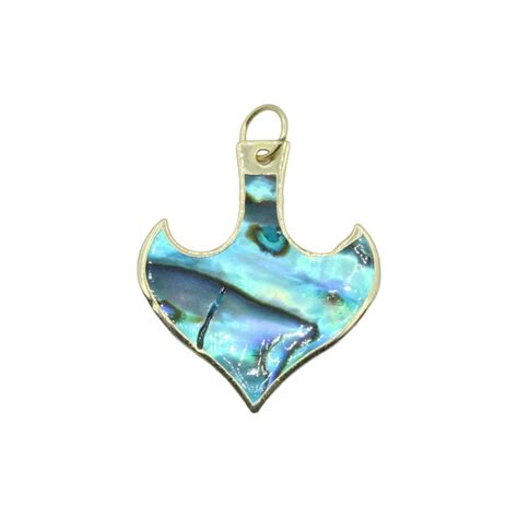 Abalone Shell Pendant Arrow 34mm Bead Trimming And Craft Co