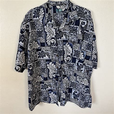 Hawaiian Shirts Vintage Kane Malia Hawaiian Camp Shirt Mens 2xl