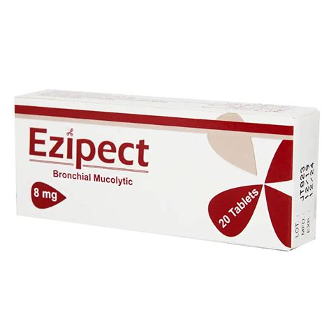 Ezipect 8mg 20 Tab صيدلية تارجت