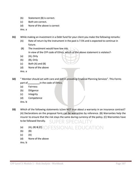 Risk Workbook International College Of Financial Planning Page 111 Flip Pdf Online