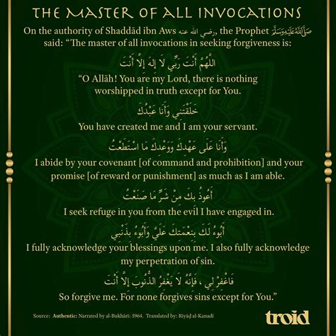 The Master Of All Invocations Digital Daʿwah