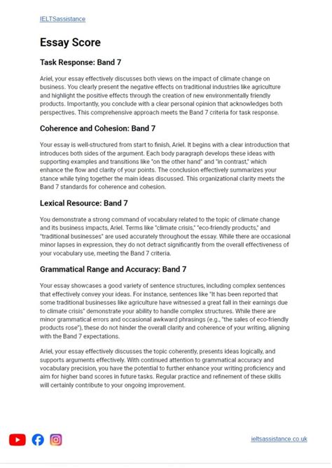 Ielts Full Writing Correction Ielts Assistance