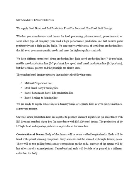 Siva Sakthi Engineerings Pdf Welding Construction