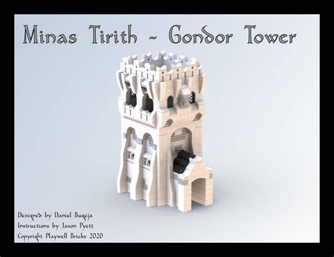 Northern Gate Rammas Echor Gondor Buildamoc
