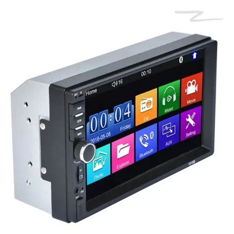 Central Multimídia Universal 2 Din Com Espelhamento Android Parcelamento Sem Juros