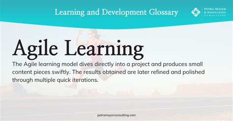 The Agile Learning Model Dives Headfirst Into Projects To Produce Bite
