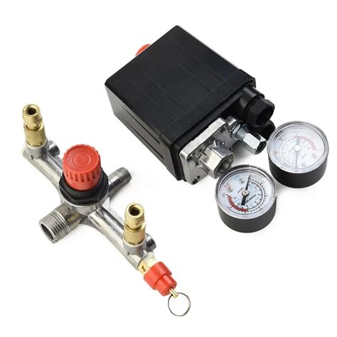 Assembly Pressure Valve Switch Air Compressor Control Manifold Equipment 4457 Picclick Ca