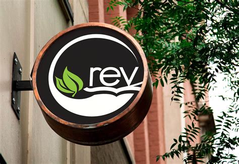 Rev Logo Design Matcha Design