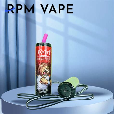 Randm Monster 7000 Puffs Vape Original E Cigarette Rpm Vape