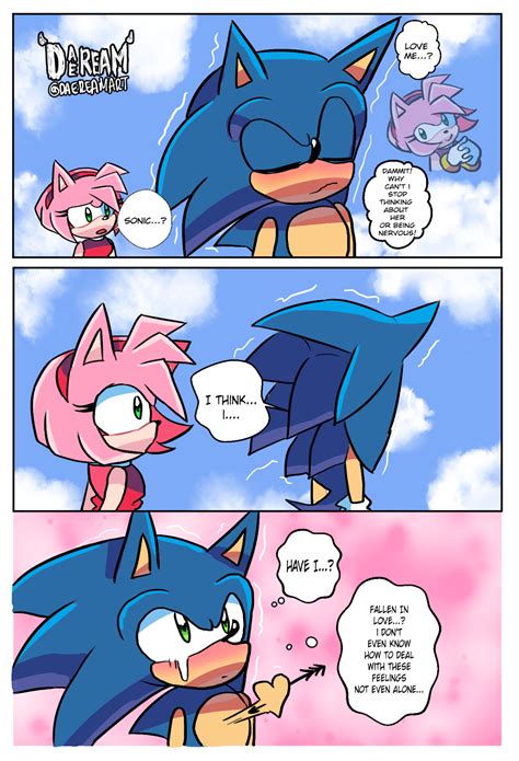 Shadow And Amy Rose Comic