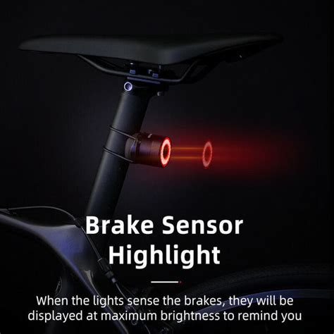 Rockbros Smart Bike Brake And Tail Light Q3