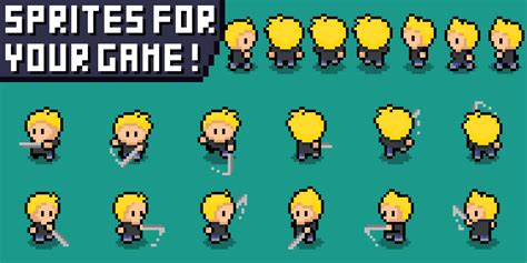 Rpg Sprite Sheet Of Top Down Characters Inspiration I Made A 48x48 Top