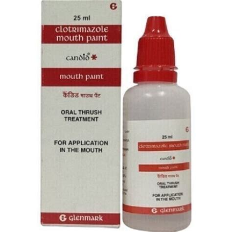 Candid Mouth Paint For Oral Thrush Treatment 25 Ml Ebay