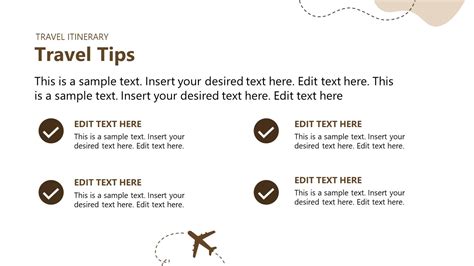 Travel Itinerary Powerpoint Template