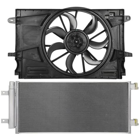 Electric Ac Condenser Cooling Fan Kit For 2017 2018 2019 Chevrolet