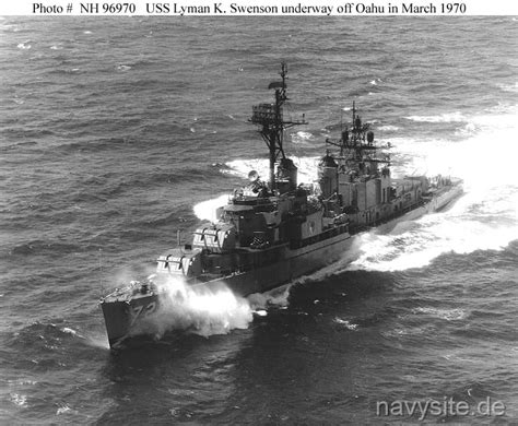 Uss Lyman K Swenson Dd 729