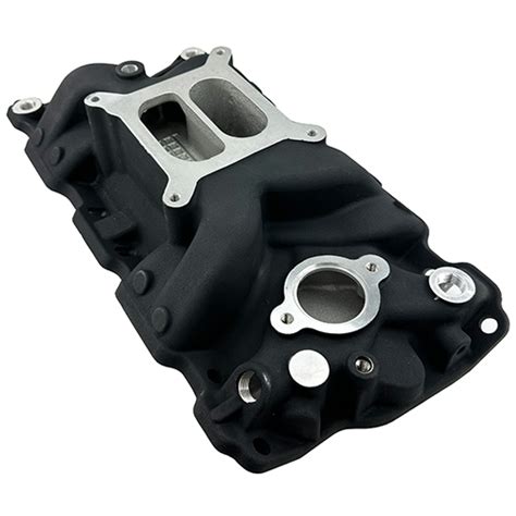 Performance World 650000bk Sb Chevrolet 55 86 283 400 Dual Plane