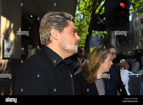 Australian Singer Dan Sultan Departs The Melbourne Magistrates Court In