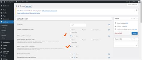 Wordpress Wpdiscuz Comments Is Not Showing In Wordpress Cmsgalaxy